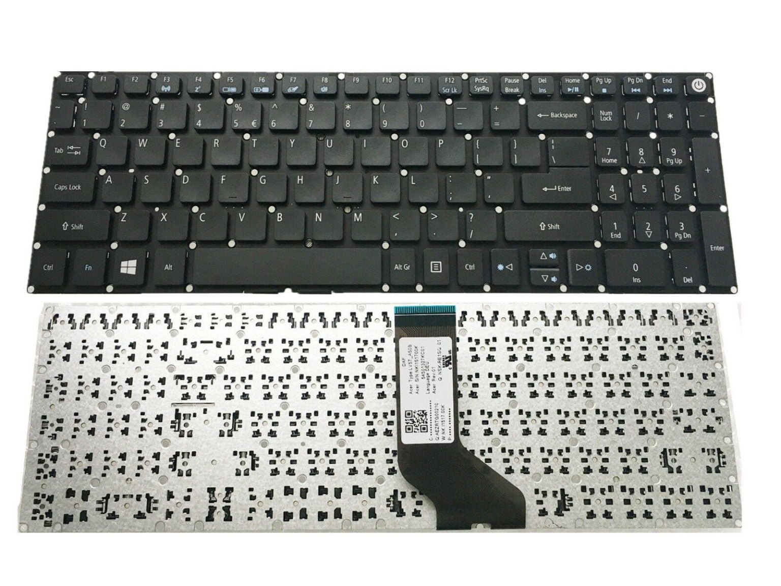 Acer Aspire E5-522 E5-573 E5-574 E5-575 V3-575 Series Laptop Keyboard ...