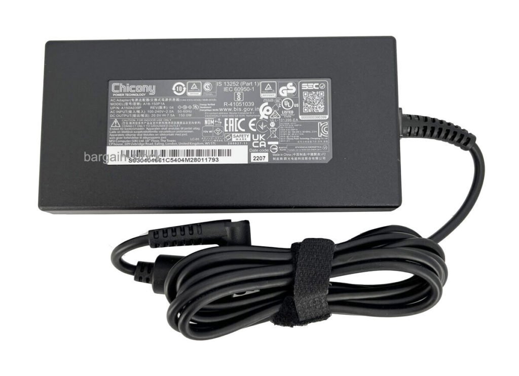 Original MSI Katana GF66 150W AC Adapter | SVP Technologies