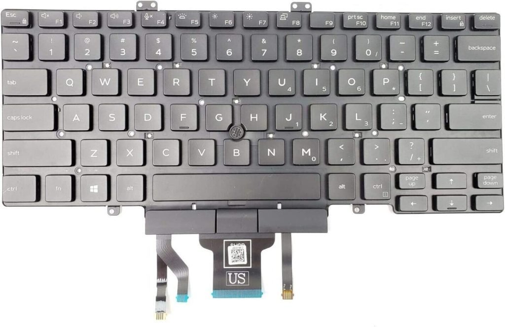 New US Backlit Keyboard For Dell Latitude 14 5400 5401 5410 5411 P98G ...