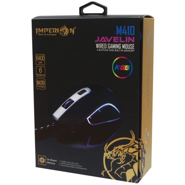 Imperion M410 Javelin – RGB Gaming Mouse | SVP Technologies