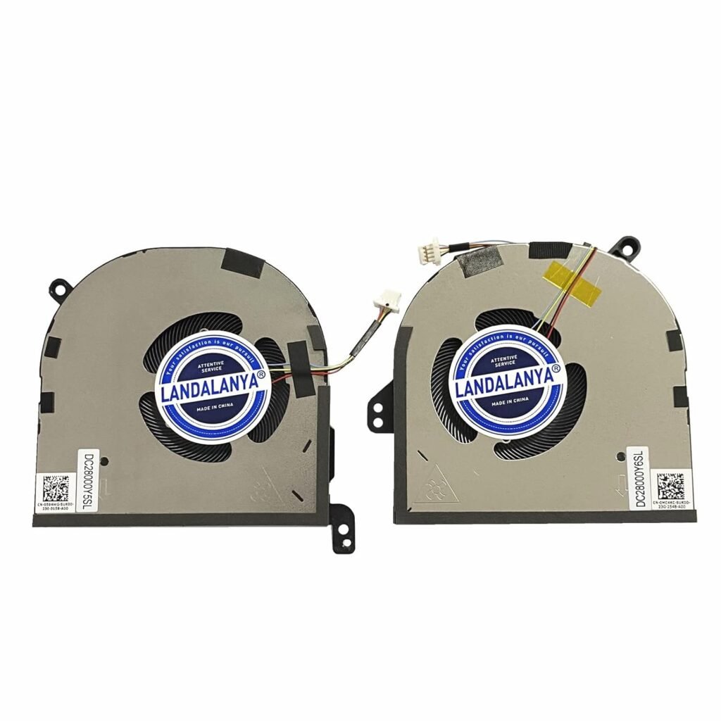 Dell XPS 15 9520 Laptop Cooling Fan - Pair | SVP Technologies
